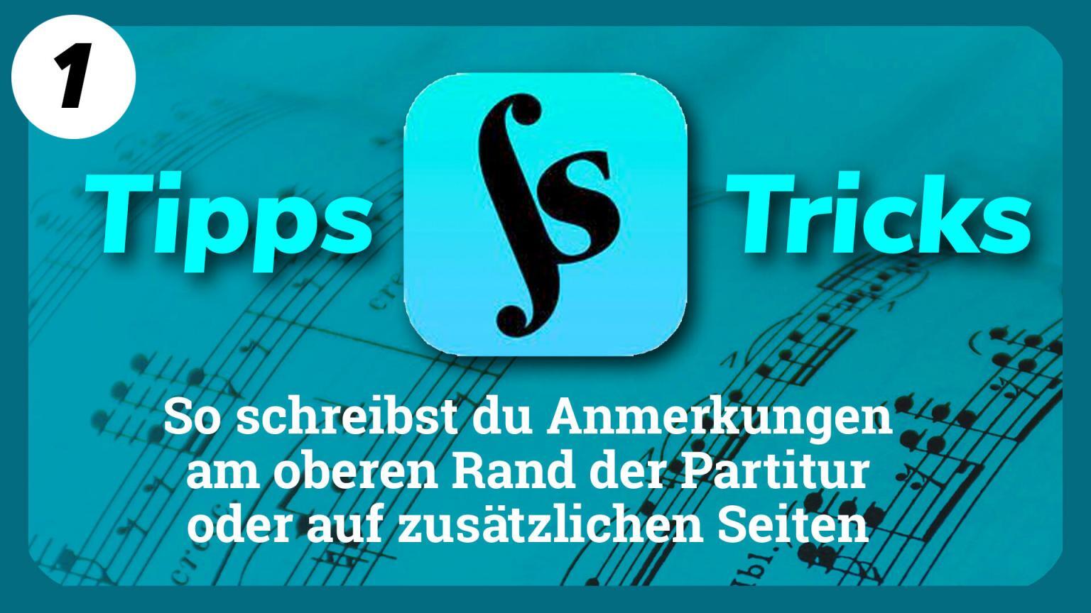 An alle forScore-BenutzerInnen und Interessierte: YouTube-Video zur ...