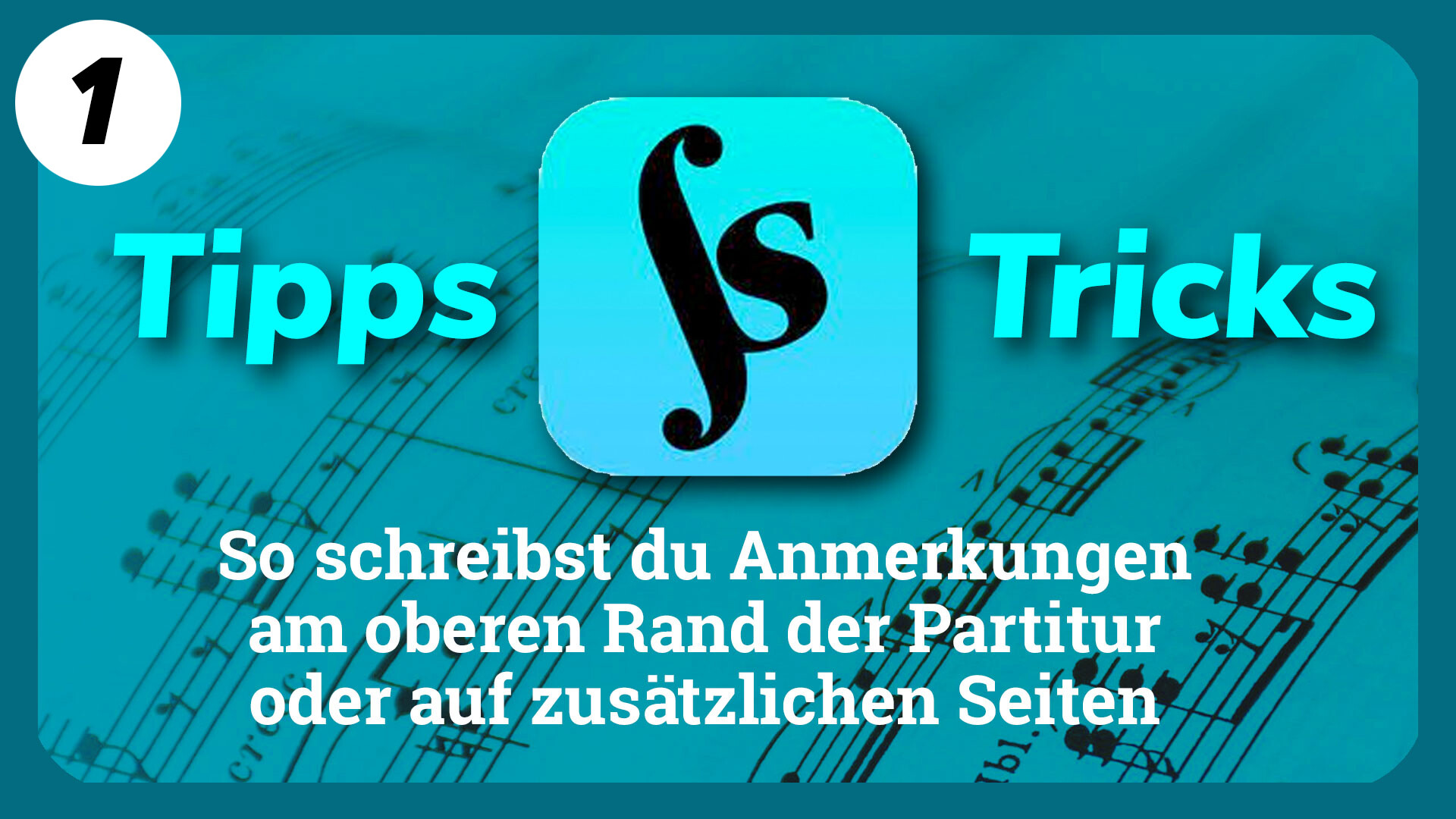 An alle forScore-BenutzerInnen und Interessierte: YouTube-Video zur ...